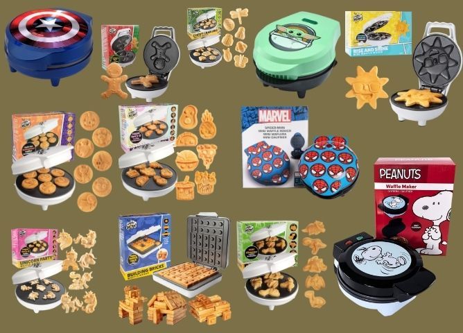 21 Fun Waffle Makers to Make Breakfast a Blast! | Catchy Shopper