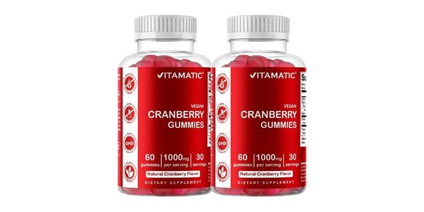 9 Best Cranberry Gummies for Urinary Health | Catchy Shopper